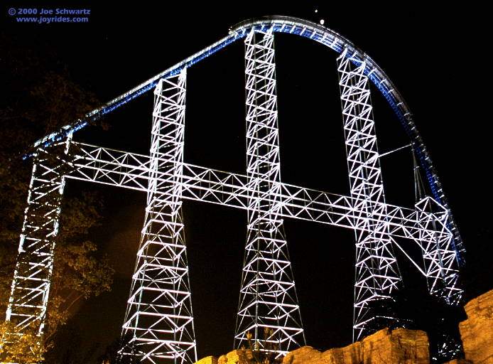Millennium Force At Night