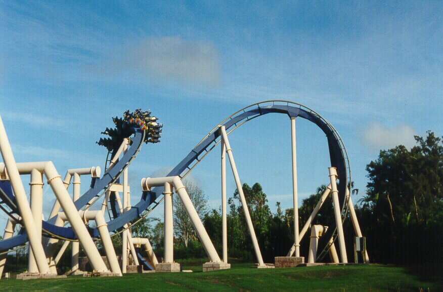 Montu Ride Layout