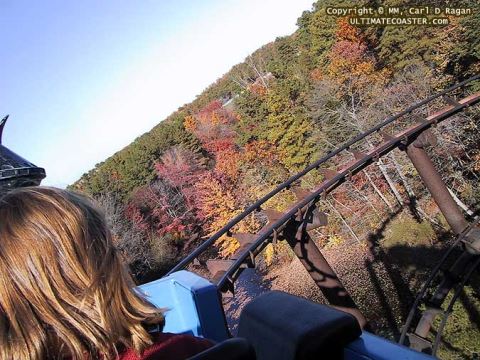 Runaway Mine Train Six Flags Großes Abenteuer Accelerator Coaster