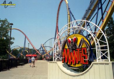 Mantis Cedar Point Logo CoasterCrazy.com Mantis Becomes Rougarou