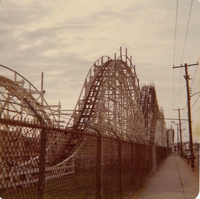 Ocean View Roller Coaster Oceanview Amusement Park Virginia