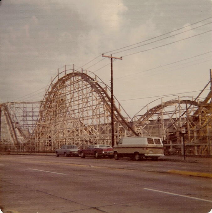 Ocean View Roller Coaster Oceanview Amusement Park Virginia