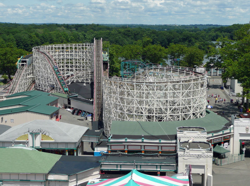 Rye Playland Roller Coaster