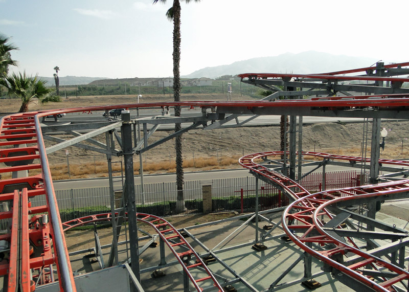 Screamin Demon Roller Coaster