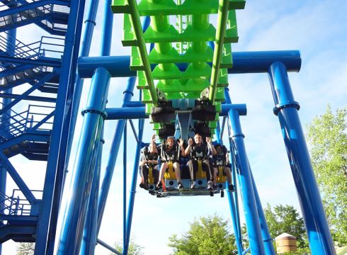 Goliath Six Flags Seats New Goliath Roller Coaster Delayed At Six