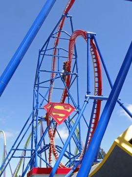 Superman Six Flags Discovery Kingdom Superman: Ultimate Flight (Six
