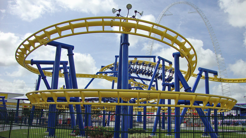 Fun Spot Roller Coaster