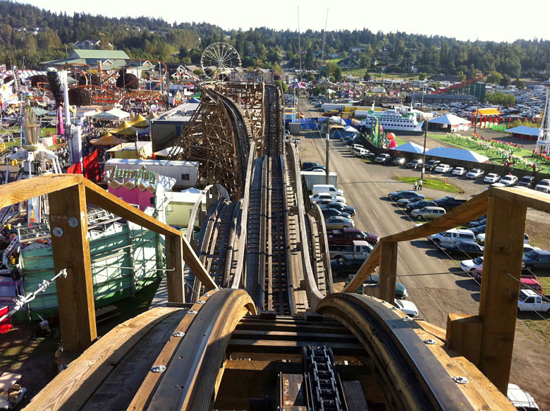 Puyallup State Fair Roller Coaster What To Do At The Washington State