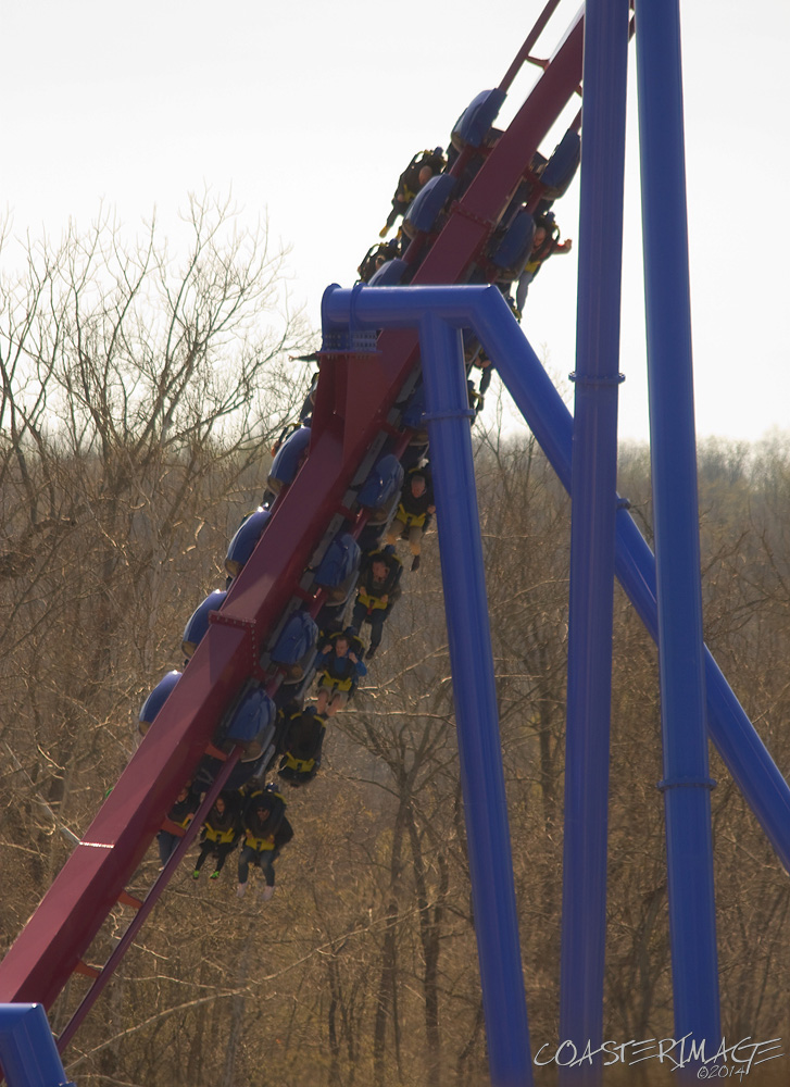 Banshee Roller Coaster Trains