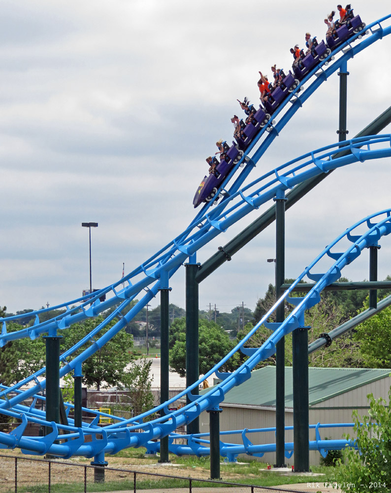Lightning Run Kentucky Kingdom Kentucky Kingdom Full Coaster Tour