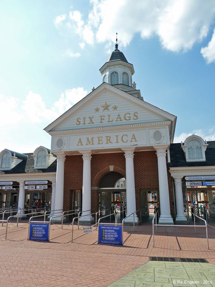 Seis Banderas De Baltimore, Maryland Six Flags America To Close