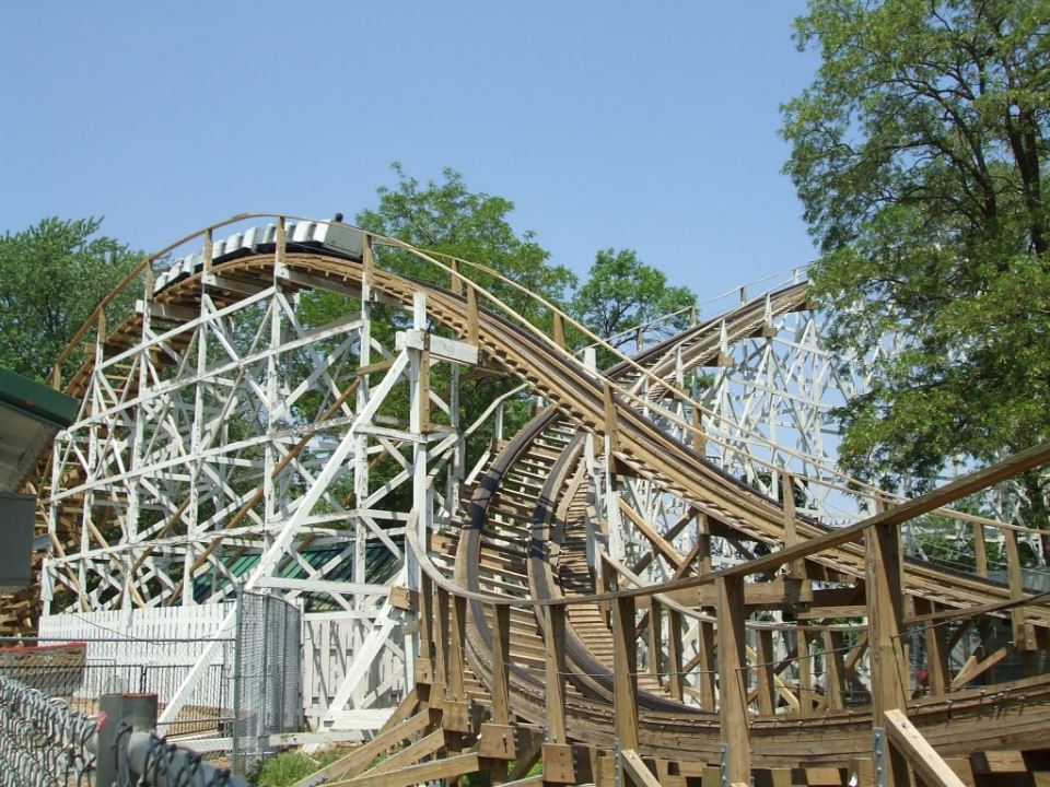The Legend Roller Coaster Arnolds Park