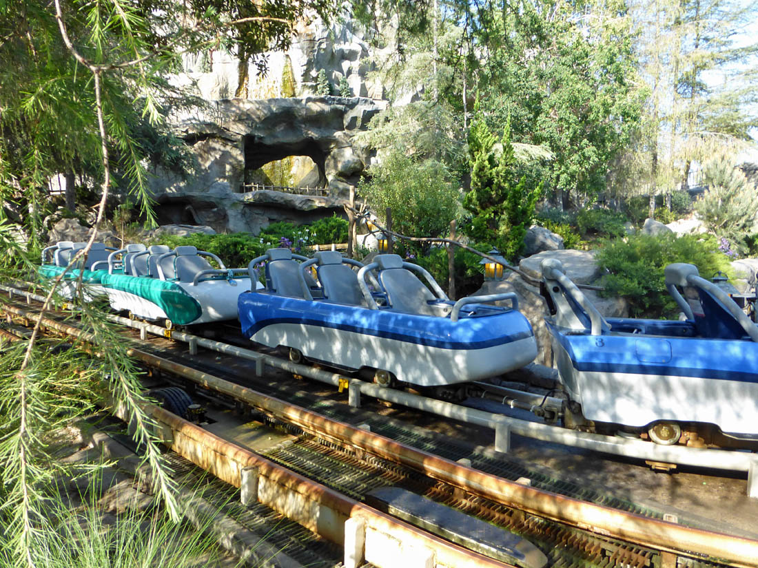 Matterhorn Bobsleds Roller Coaster