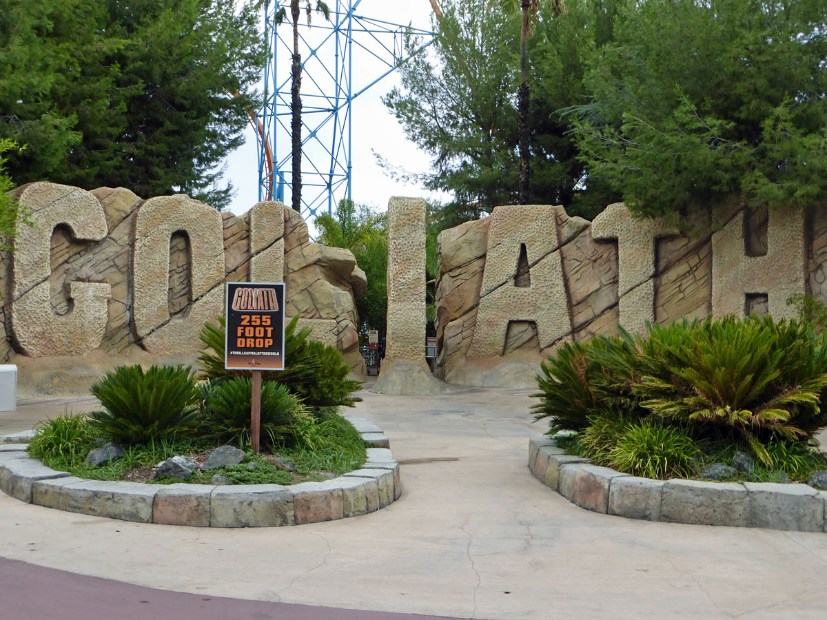 Six Flags Magic Mountain Goliath Drop