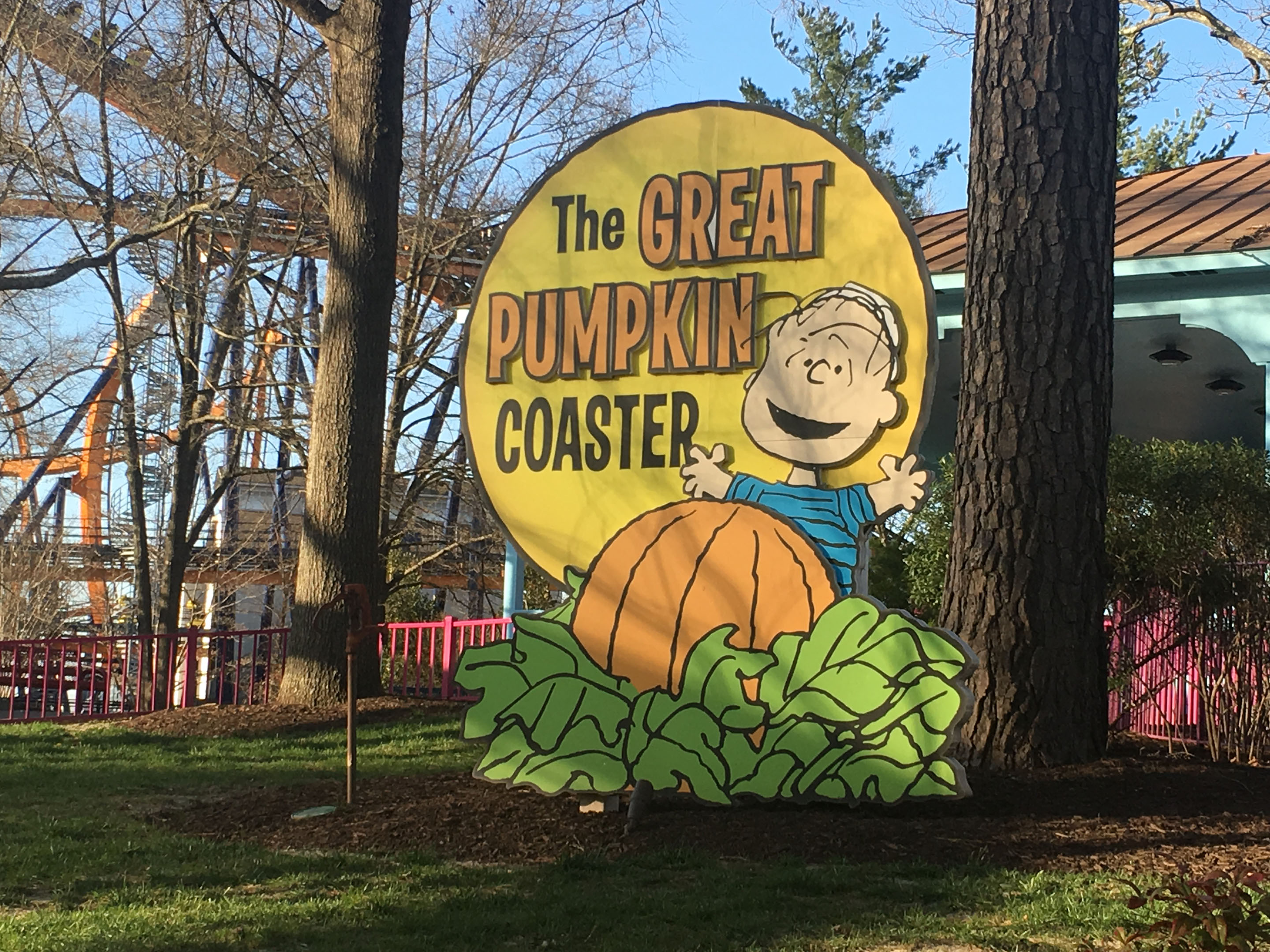 Roller Coaster Pumpkin
