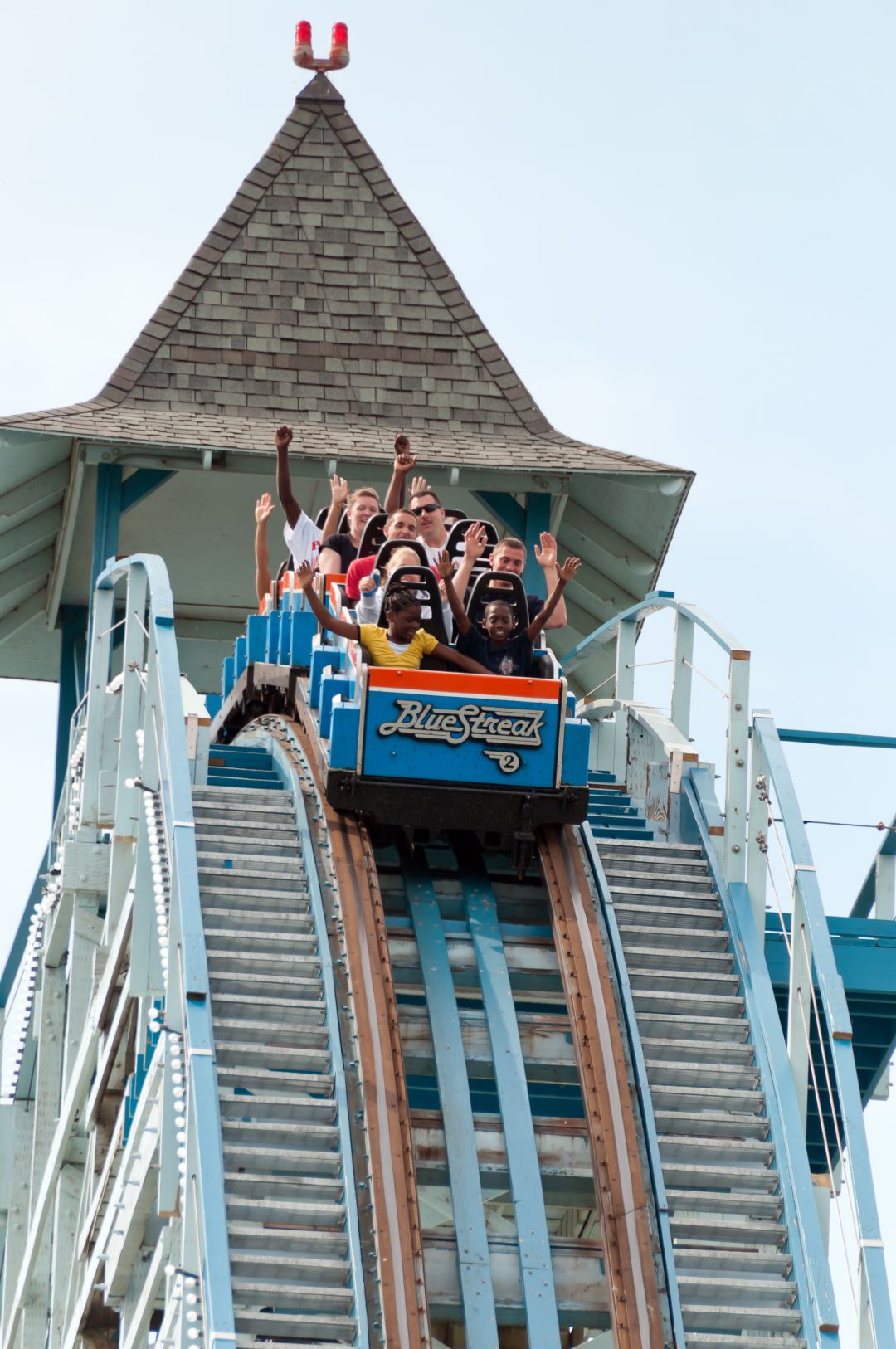 Blue Streak Roller Coaster
