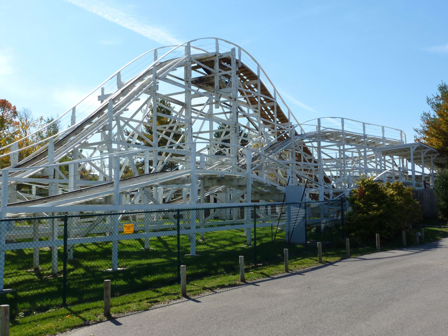 Columbus Zoo Roller Coaster
