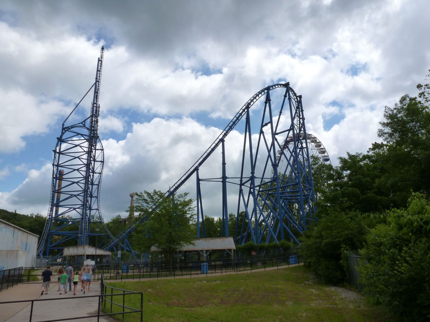 Mr Freeze Roller Coaster Logo A Truly Interesting Coaster And My