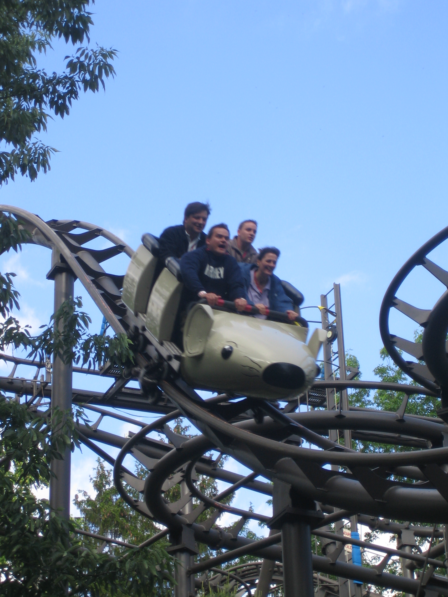 Idlewild Wild Mouse Roller Coaster Photo TR: Idlewild Park Theme