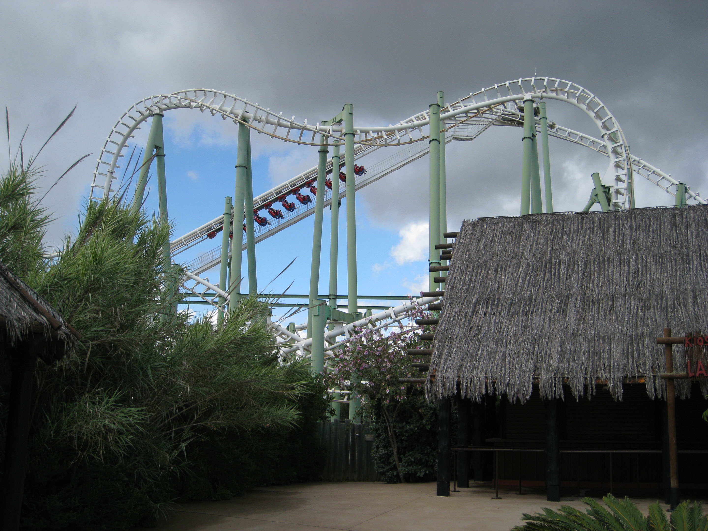 Isla Magica Magic Island Theme Park The Jaguar Roller