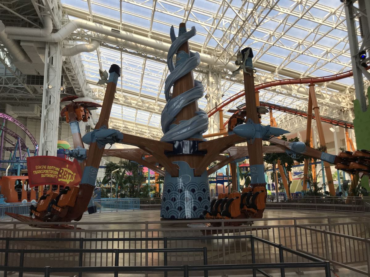 Nickelodeon Universe Rides