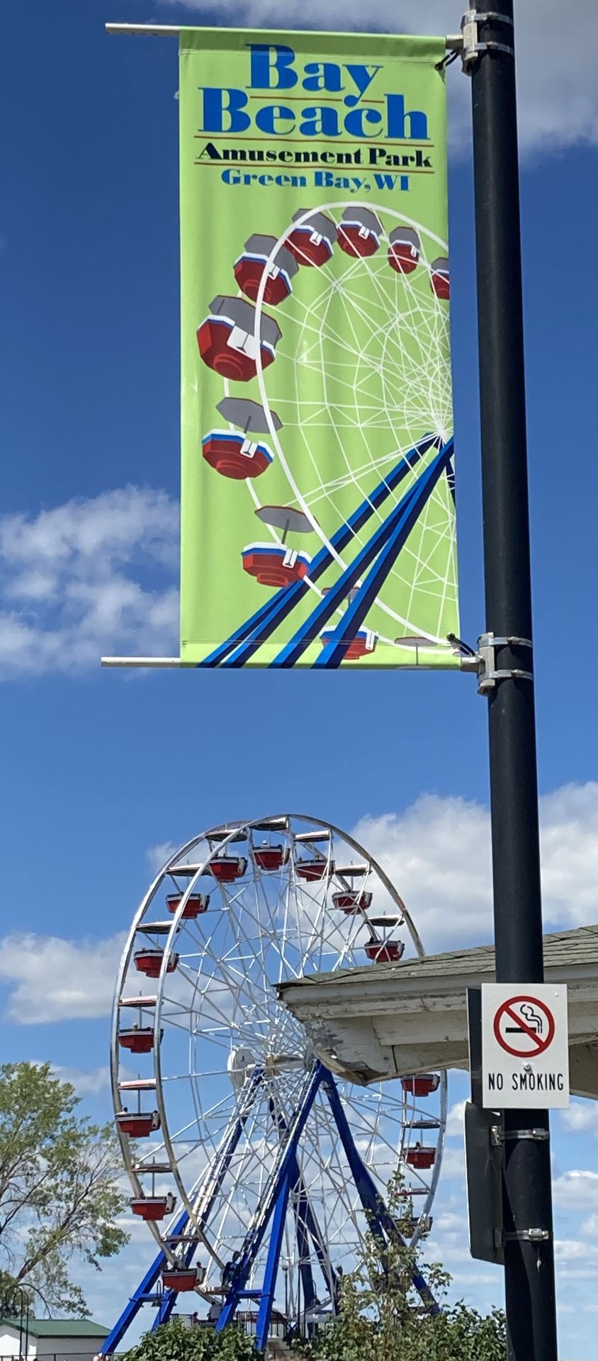 Green Bay Beach Amusement Park Bay Beach's New Big Wheel Rolls Into
