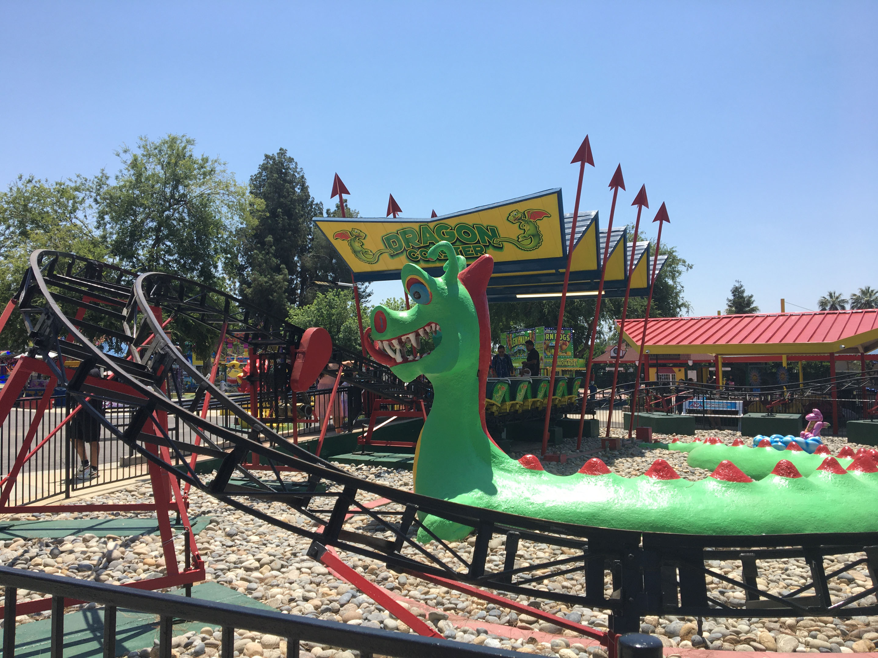 Dragon Roller Coaster Model