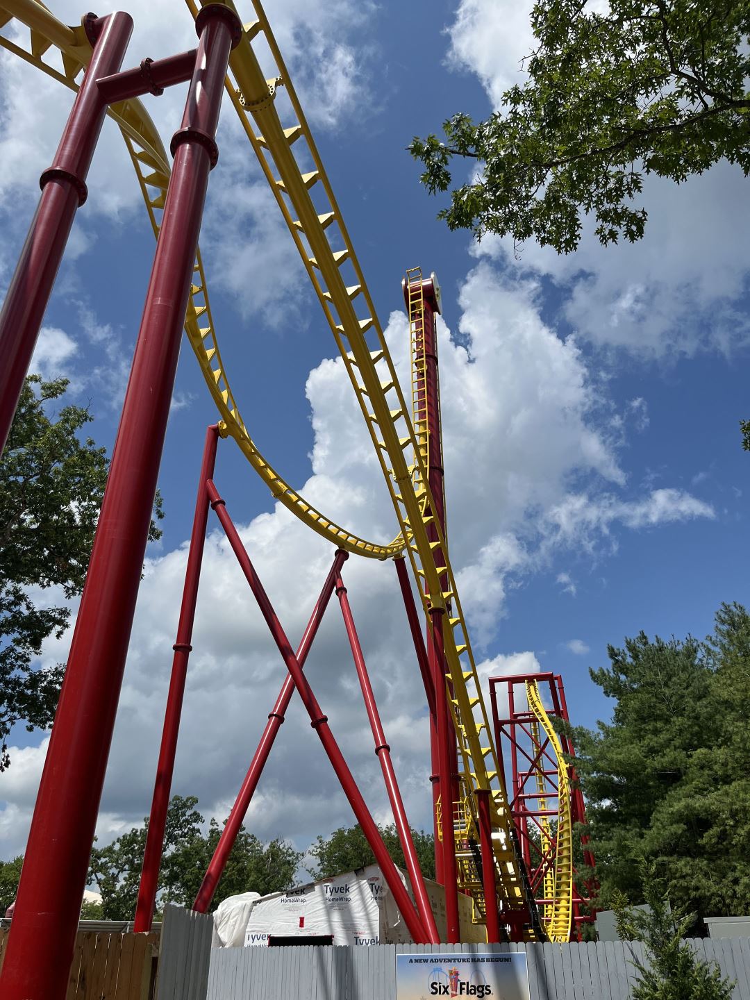 Six Flags Vertical Velocity Flash: Vertical Velocity NEARLY COMPLETE!