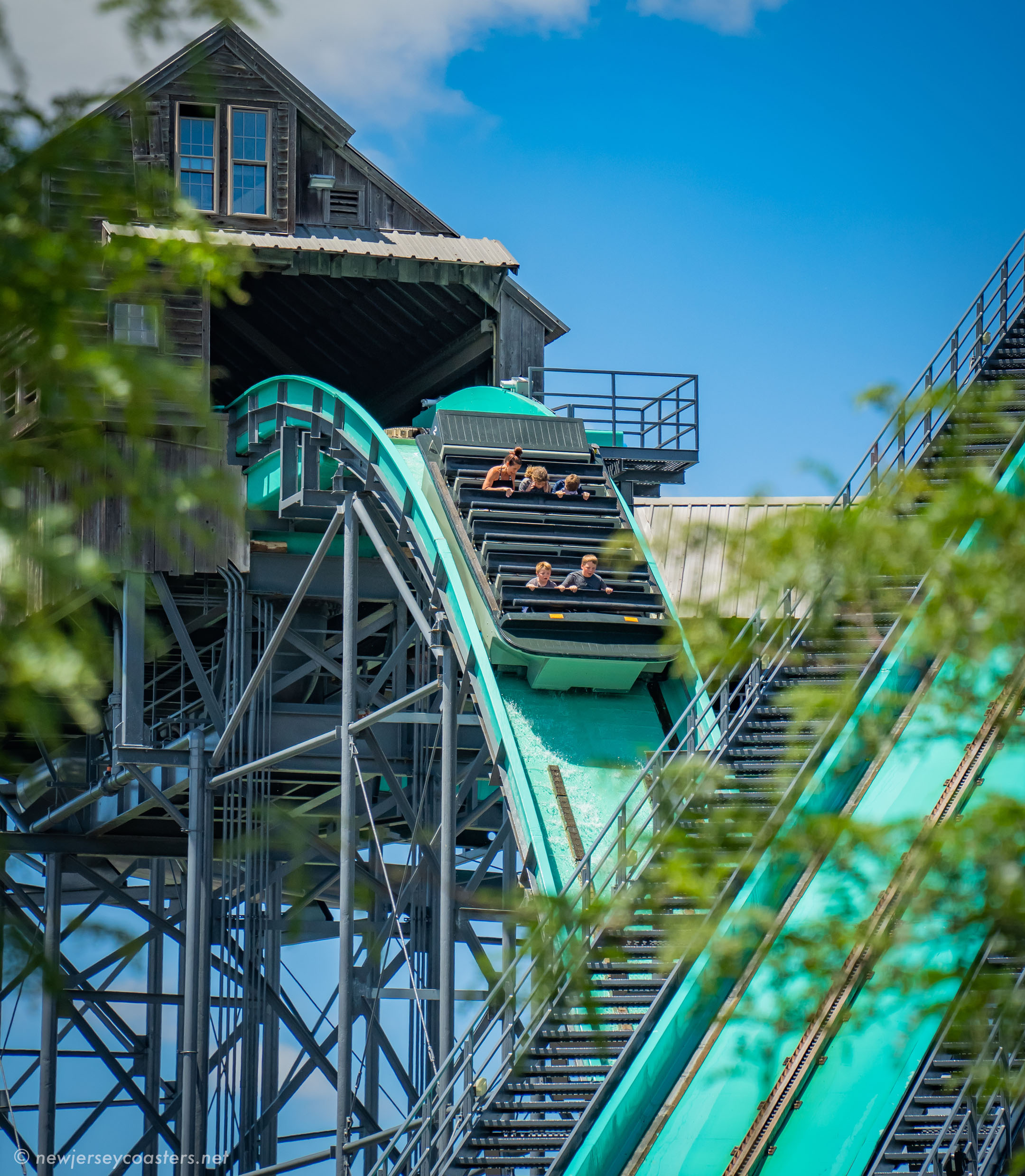 Roller Coaster At Dorney Park
